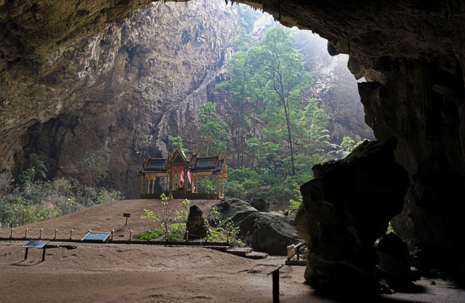 The Tham Phraya Nakhon cave